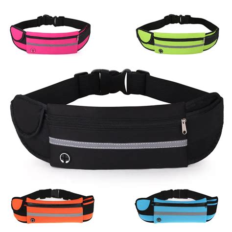 Waterproof Waist Bag Colorful Running Bag For Phone Sport City Jogging