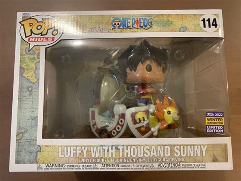 Luffy With Thousand Sunny Funko Pop Ride Hobbies And Toys Toys And Games
