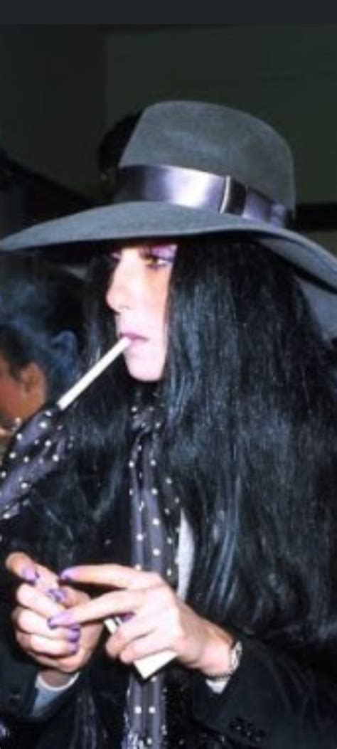 Cher Smoking Virginia Slims Jack629