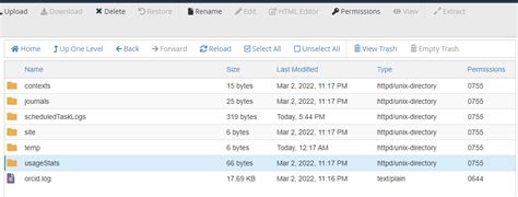 Error When Uploading A File In This Version Ojs Software Support PKP Community