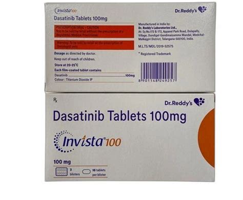 Dasatinib Tablets 100 mg at Best Price in India