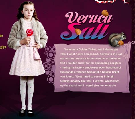 Veruca Salt Roald Dahl Wiki Fandom Veruca Salt Charlie Chocolate