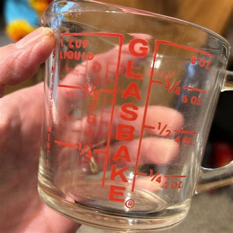 Glasbake Kitchen Vintage Glasbake Cup Measuring Cup Poshmark