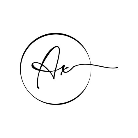 Initial Beauty Logo Vector Templates Vector Art At Vecteezy