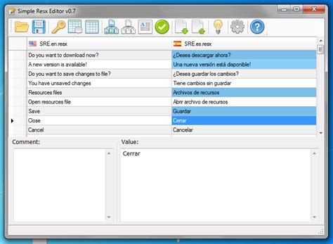 simple resx editor simple resx editor 0 7 0 0 is now available