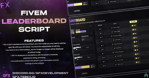 Leaderboard Esxqb Fivem