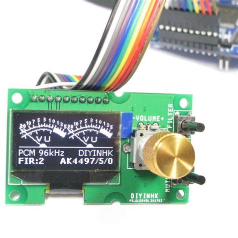13oled And Rotary Encoder Volume Control Pcb