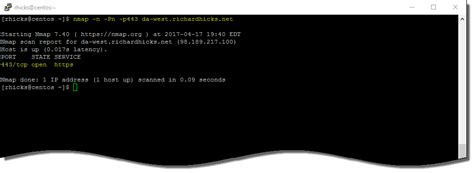 Directaccess Troubleshooting With Nmap Richard M Hicks Consulting Inc