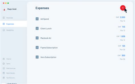 Magic Heidi Swiss Invoicing Made Easy