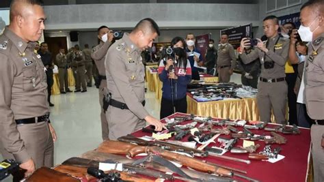 Guns Drugs Seized In Police Anti Crime Blitz
