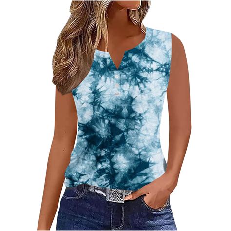 Cozirly Womens Tank Tops Summer Loose Fit Sleeveless Tank Organic