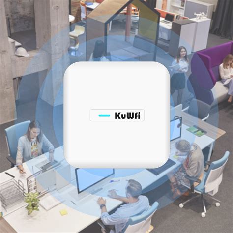 Kuwfi Dual Band Wifi Ceiling Ap Mbps Mesh G Wan Lan Wireless Access Point