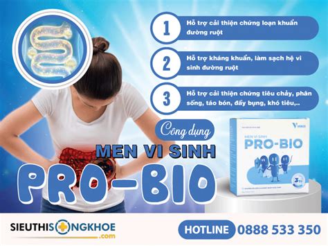 Men Vi Sinh Pro Bio H Tr C I Thi N Ti U Ho