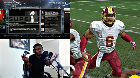 Madden 15 Ps4 Connected Franchise Mode Gameplay Facecam Off Season