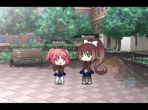 Monika And Natsuki In Gachaverse ~×gacha Studio Amino×~ Amino