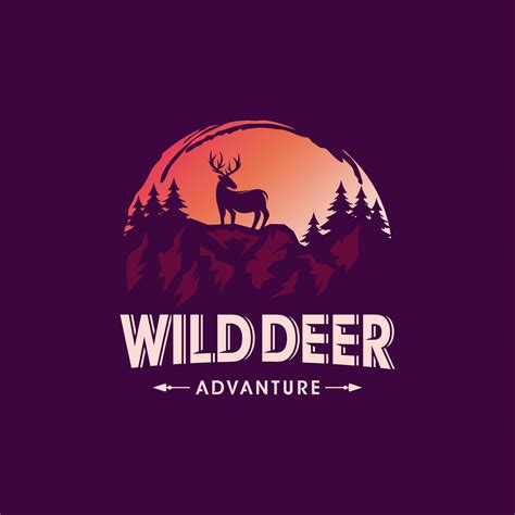 Deer Logo Design Vector Template 10934906 Vector Art At Vecteezy