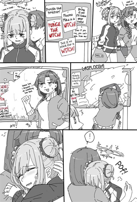 Protecting Mikas Smile Translated Mikazukimo Femsensei Mika Rbluearchive