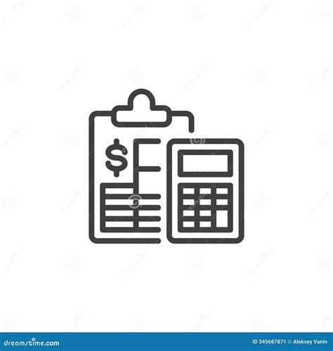 Budgeting Line Color Icon Event Management Sign For Web Page Mobile