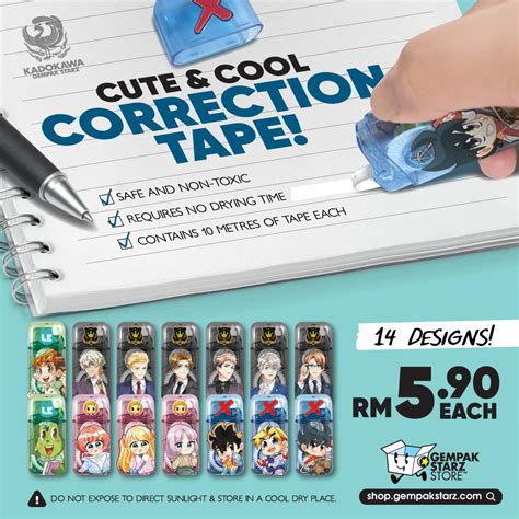 Correction Tape 10m