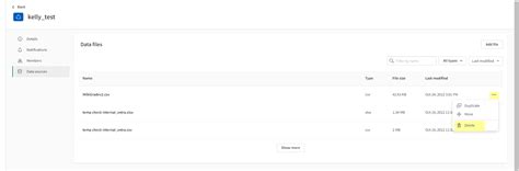 Qlik Automl How To Delete A Dataset From Qlik Aut Qlik Community
