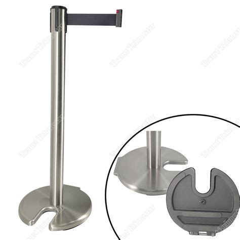 Traust Queue Barricade Retractable Stanchions Pole Post Queuing