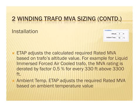 Etap Transformer Sizing Using Etap Pdf
