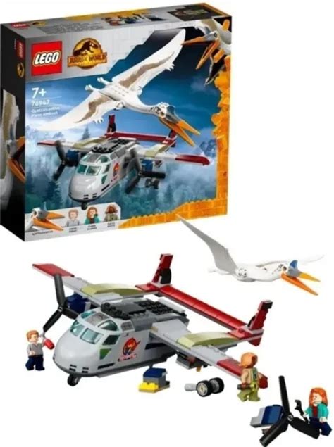 Lego 76947 Jurassic World Dominion Quetzalcoatlus Plane Ambush Toy New