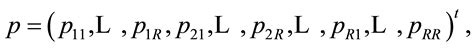 Decompositions Of Symmetry Using Generalized Linear Diagonals Parameter Symmetry Model And