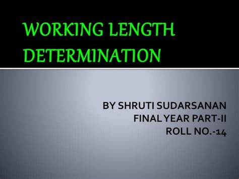 Widening Of Pdl Pptx