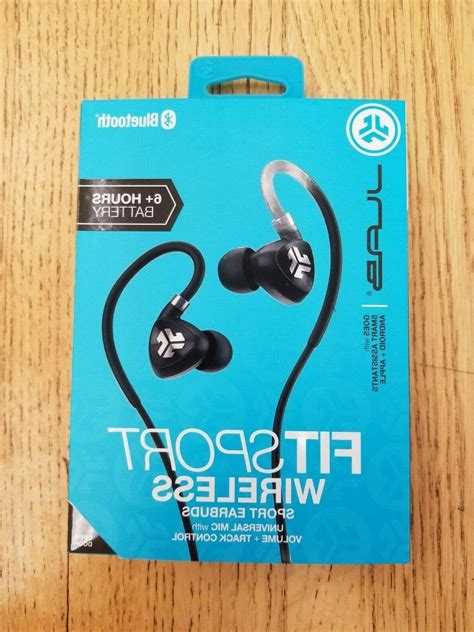 JLab Audio Fit Sport Fitness Earbuds Wireless In Ear
