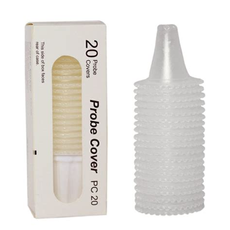 20x Probe Covers Disposable Ear Thermometer Caps R Grandado