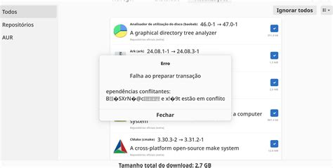 Resolvido Erro Ao Atualizar Talvez Compilar Biglinux O Linux