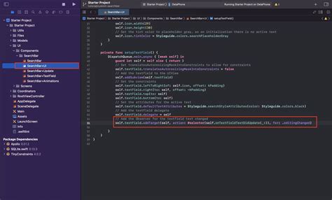 How To Make A Custom Search Bar In Swift