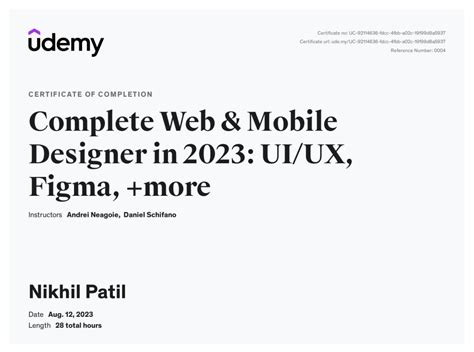 Nikhil Patil On Linkedin Udemy Course Completion Certificate