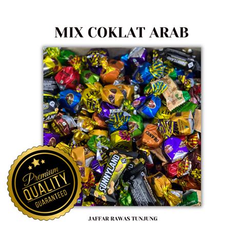 Coklat Arab Halal Murah L Assorted Dubaiturkish Chocolate Mix 1kg500g Shopee Malaysia