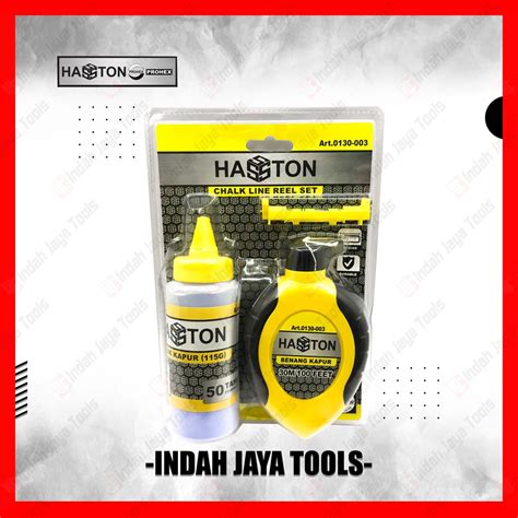 Jual Hasston 0130 003 Sipatan Set Reel Chalk Line Lot Tarikan Benang