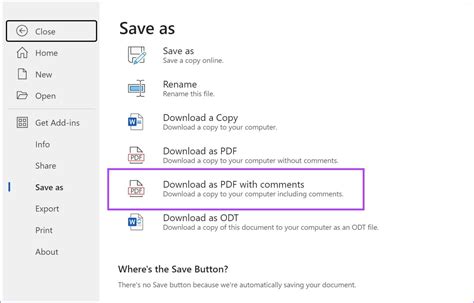 How To Save A Word Document As A Pdf On Windows And Mac Guiding Tech