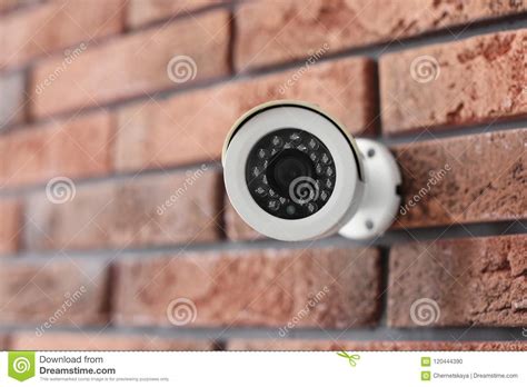 Modern Security Cctv Camera Stock Photo Image Of Detection Electronic