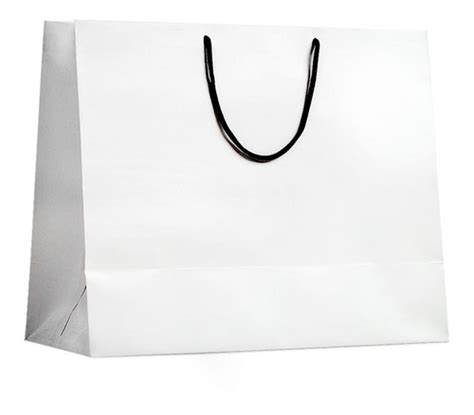Sacola De Papel PMG Horizontal M Branca 4590 PC20 Shopee Brasil