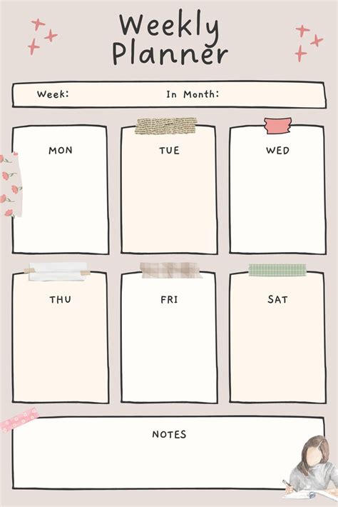 Digital Planner Template Etsy