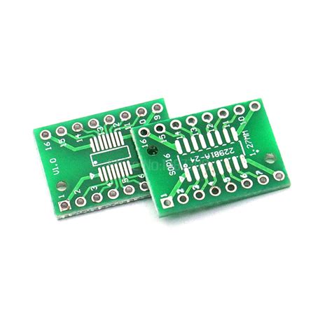 SOP16 Transfer To DIP16 IC Adapter Converter Socket Board Module Adapters Plate 0 65mm 1 27mm