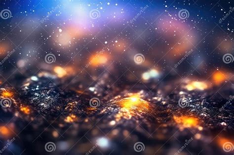 Galaxy Bokeh Bokeh Lights Resembling Stars And Galaxies Creating A
