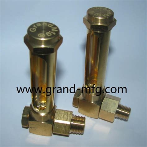 G12 Elbow Brass Tubular Oil Level Indicator Gauge Ölstandsanzeiger