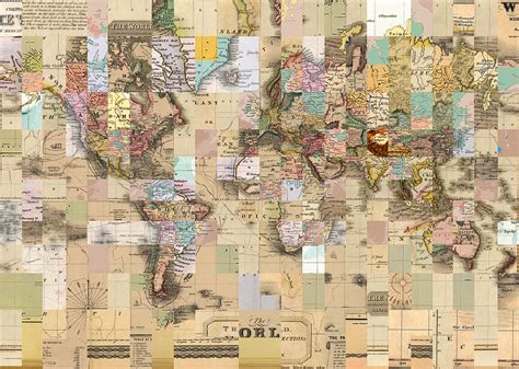 Anachro Map Digital Art By Massimo Pangaea Pietrobon Pixels