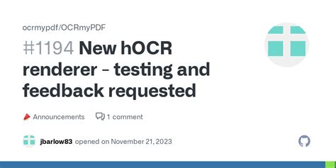 new hocr renderer testing and feedback requested · ocrmypdf ocrmypdf
