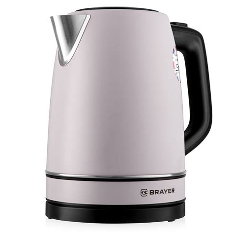 Чайник электрический BRAYER, BR1082, Strix, 1.7 л, 2200 Вт, скрытый ...