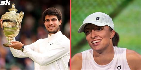 Iga Swiatek Congratulates Carlos Alcaraz On Wimbledon Triumph Over