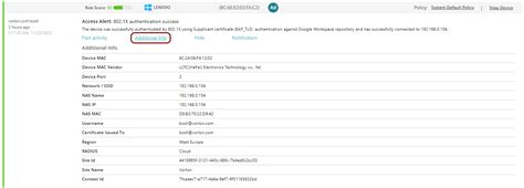 Portnox Cloud Alerts