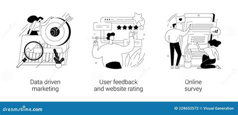 Customer Behavior Analysis Abstract Concept Vector Illustrations Stock Vector Illustration Of