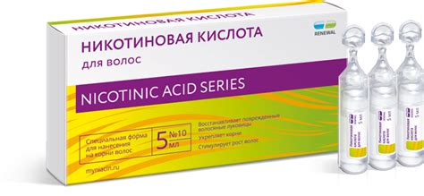 Никотиновая кислота для бороды и волос у мужчин